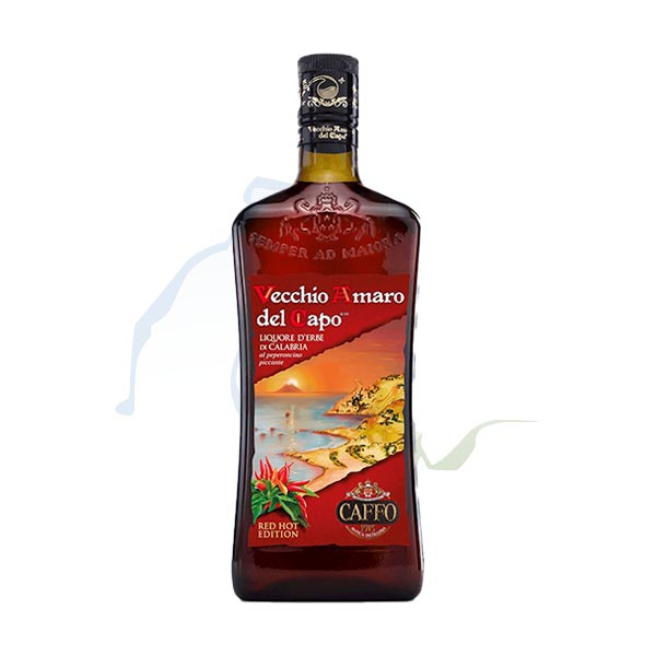 AMARO | Amaro del Capo Red Hot Edition 35° 1lt. - La Cristallina Water