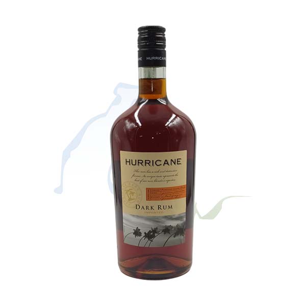RUM | Hurricane Dark 1lt. 40° - La Cristallina Water