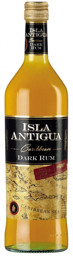 RUM | Dark Isla Antigua 1lt. 37,5° - La Cristallina Water