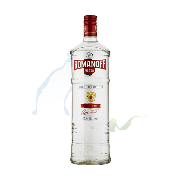 VODKA | Romanoff Puro Grano 37,5° 1lt. - La Cristallina Water