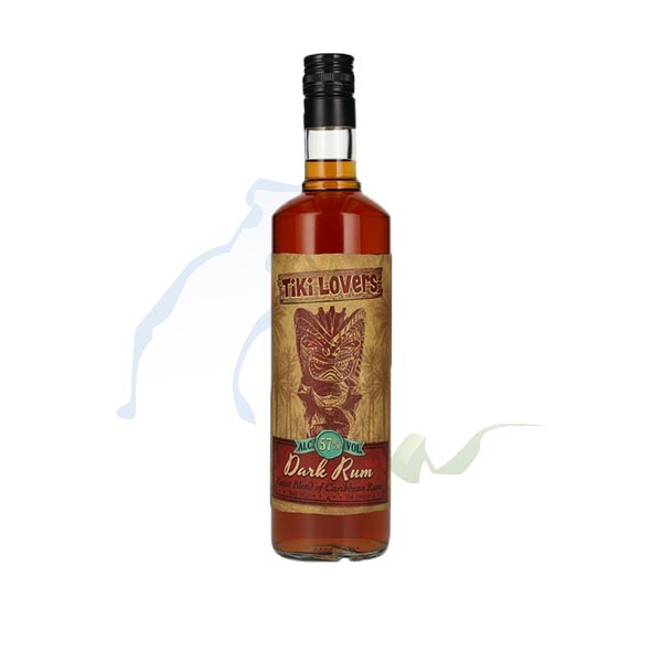 RUM | Tiki Lovers Dark Rum 57° 70cl. - La Cristallina Water